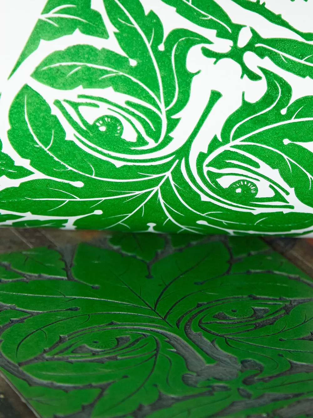 Nuisance Linocut Print — Pressed and Folded