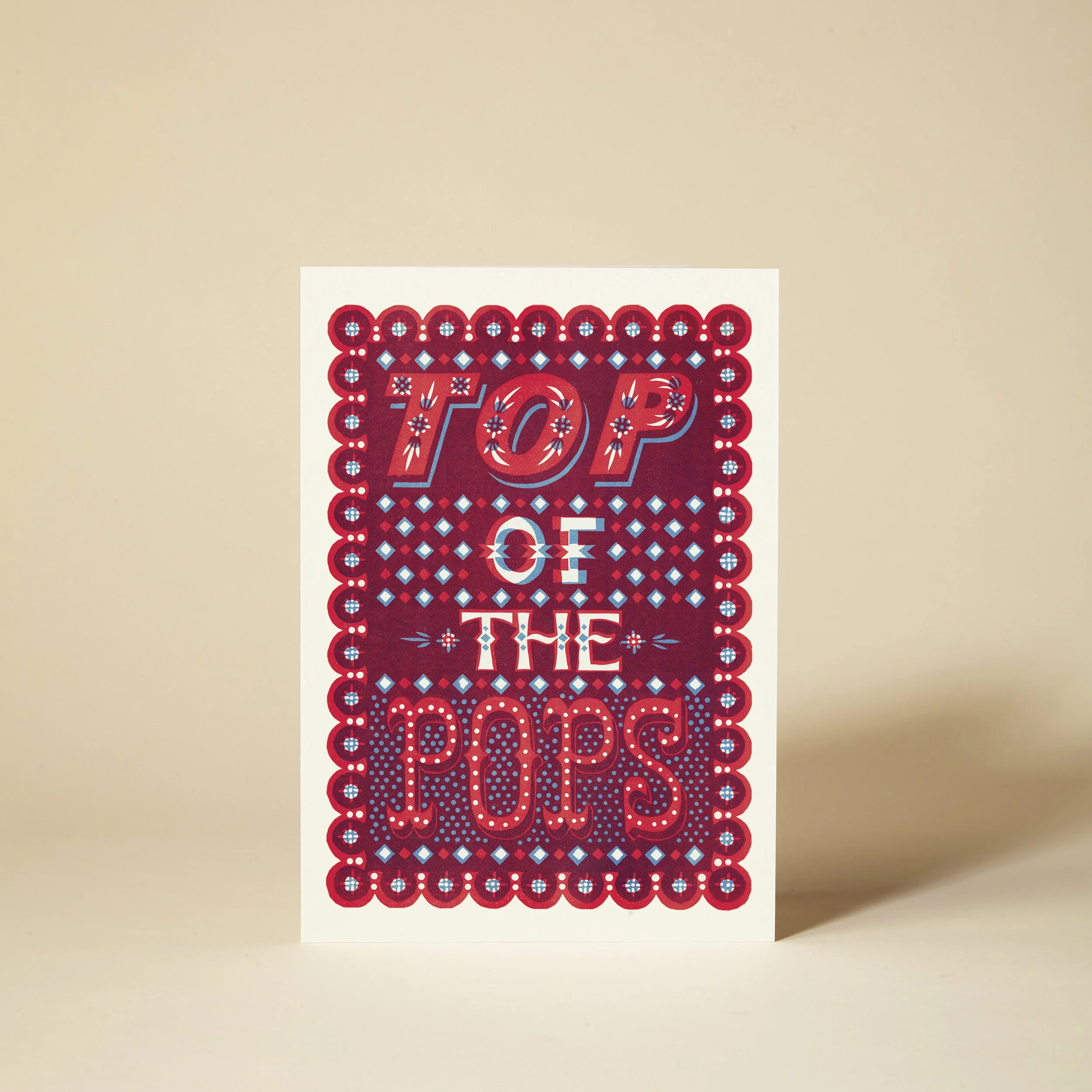 Knots greeting card by Pressed & Folded — Pressed and Folded