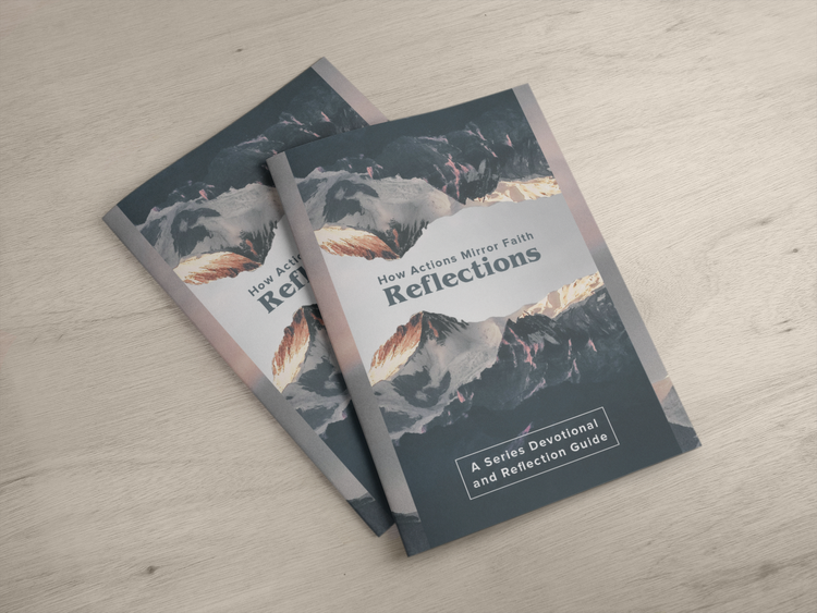 Modern and Realistic Mountain Book Design For A Church Sermon Series ...