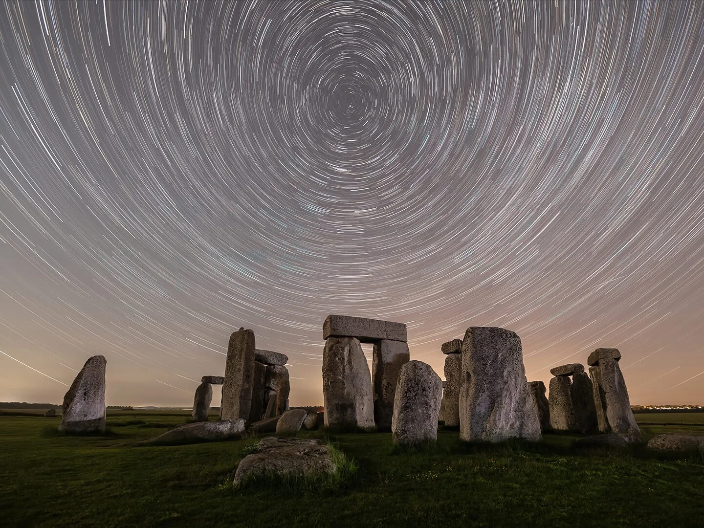 Star Trails over Stonehenge — Natural World Photography