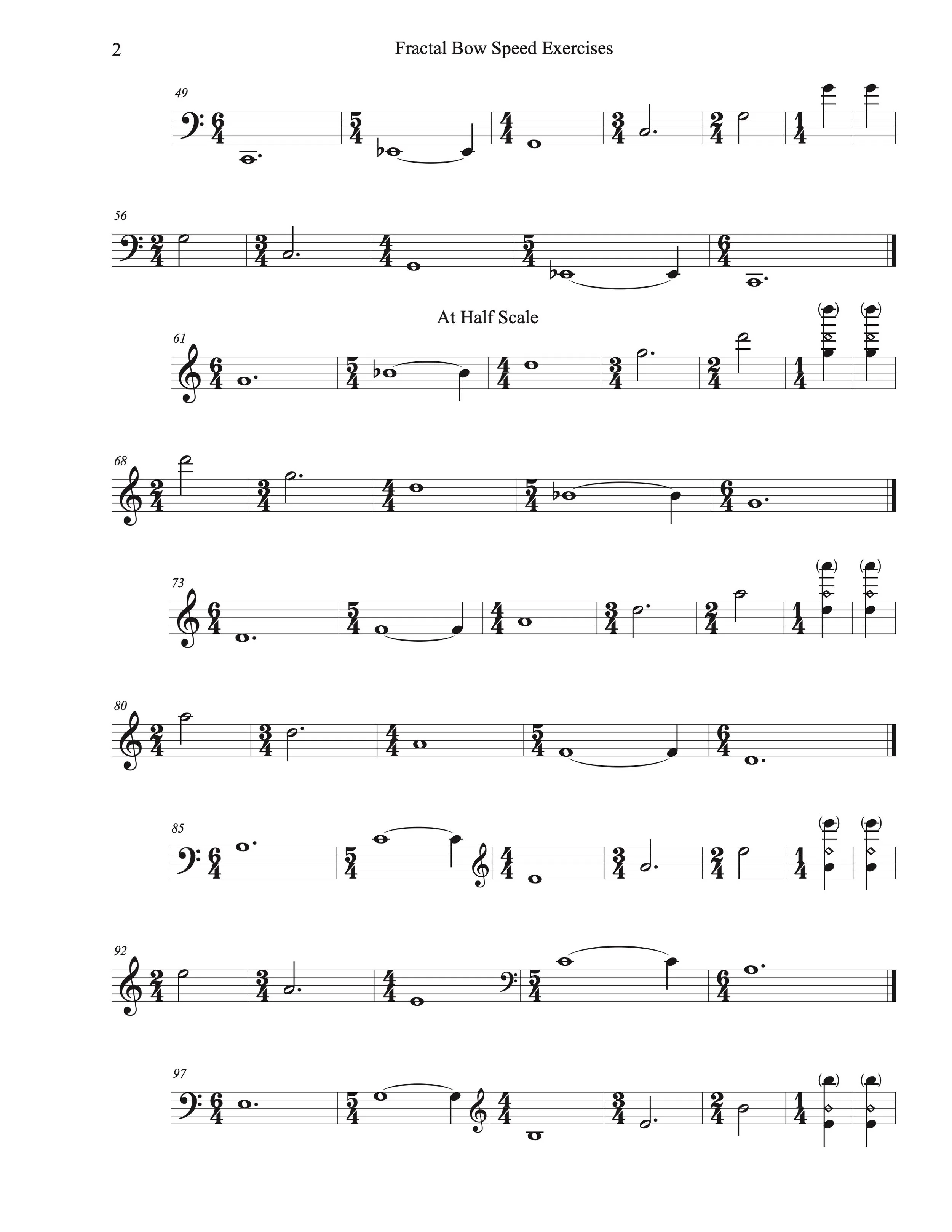 Fractal Models for Quantifying Bow Speed and Contact Point — Nicholas ...