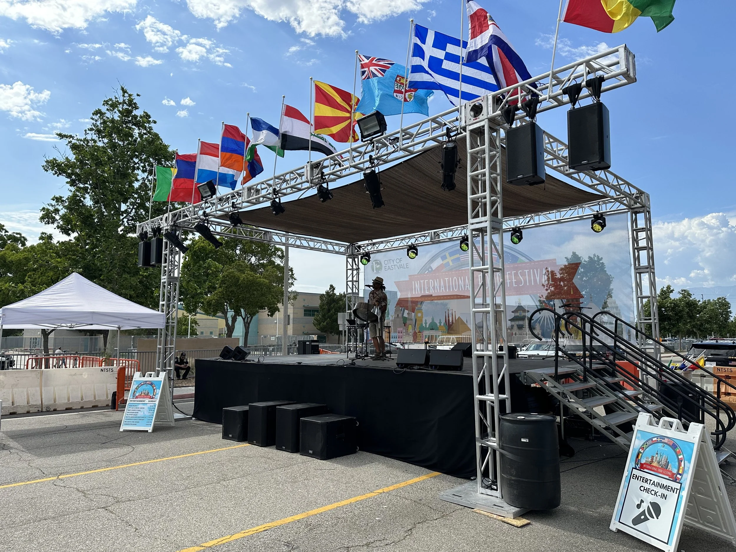 Stage Rentals | Stage Platform Rentals | T-REV Productions