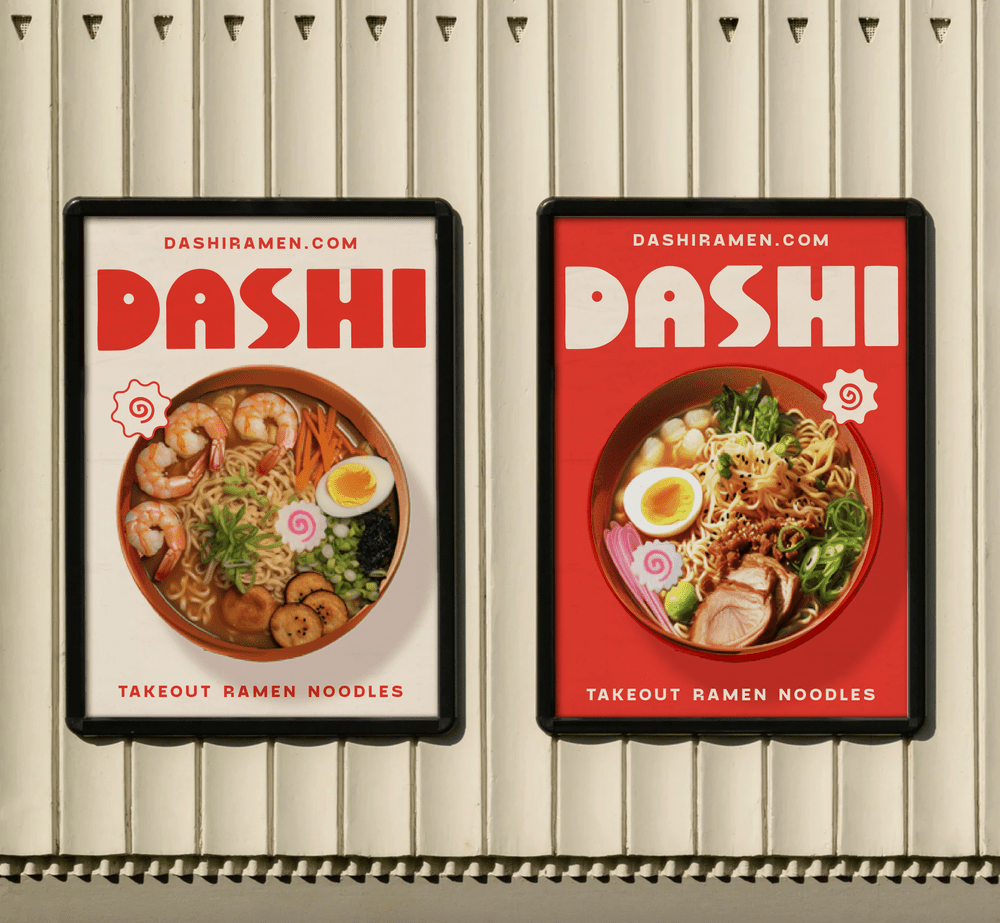 Branding & Design for Dashi Ramen — SUPER STUDIO