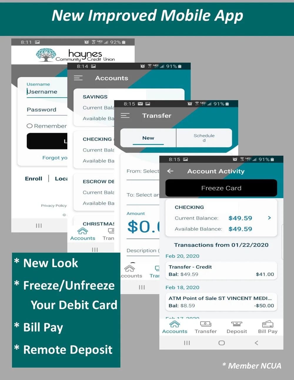 Mobile Banking | Haynes Community FCU