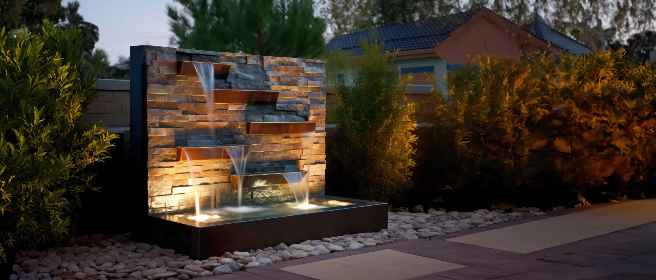 DECORATIVE WATER FEATURES — Carolina Pondscapes