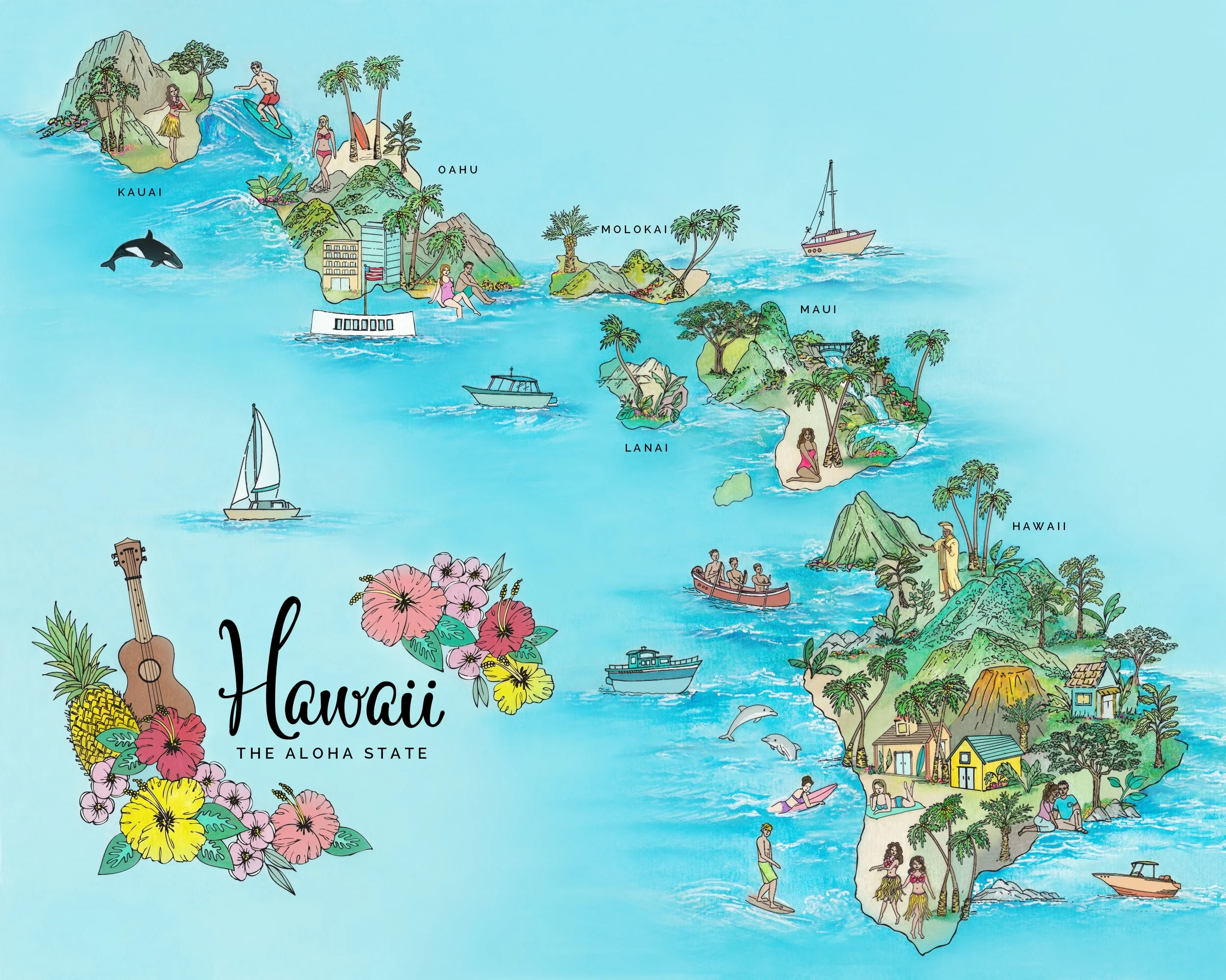 Illustrated Maps — Jessica Laughlin Designs