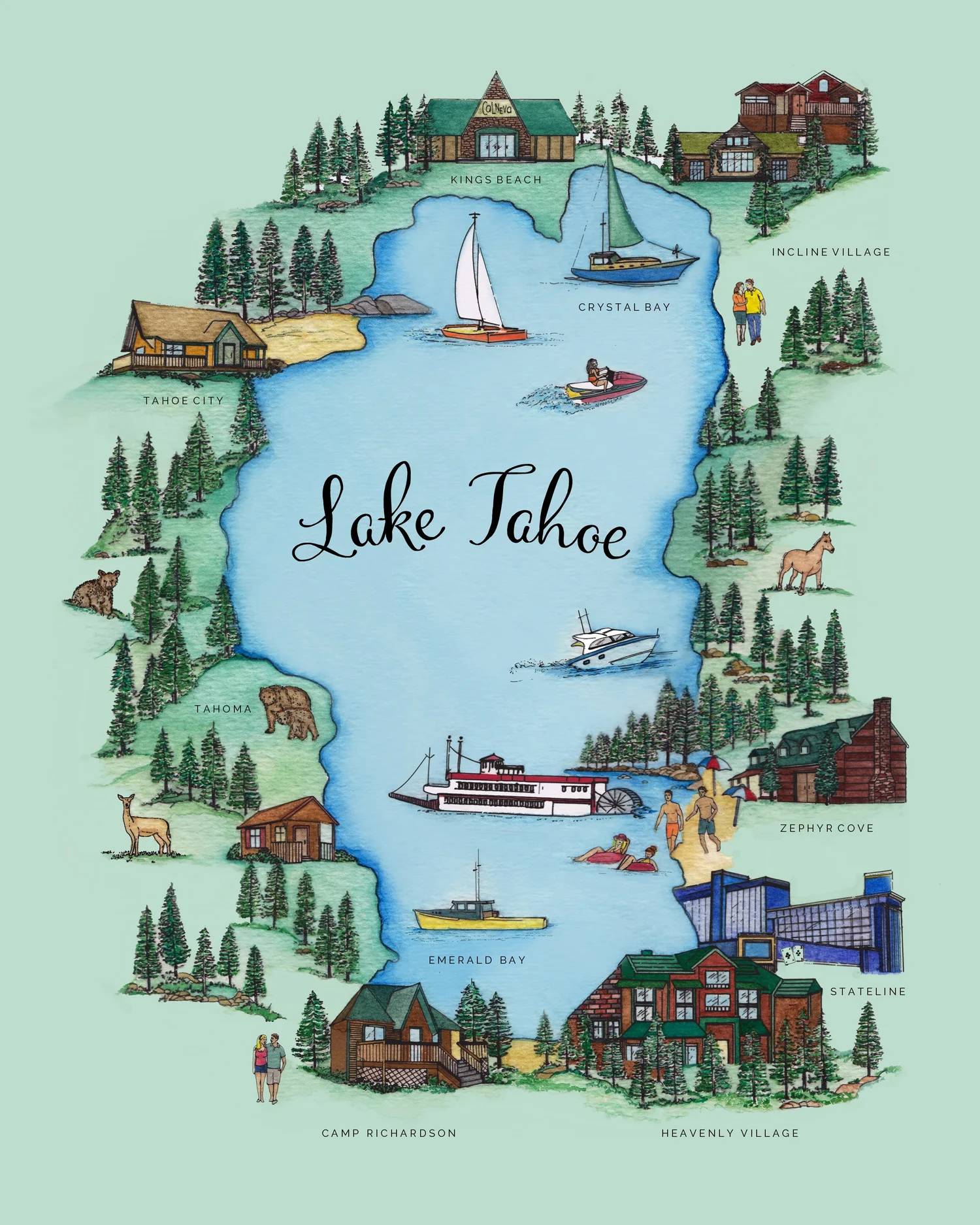 Illustrated Maps — JESSICA LAUGHLIN