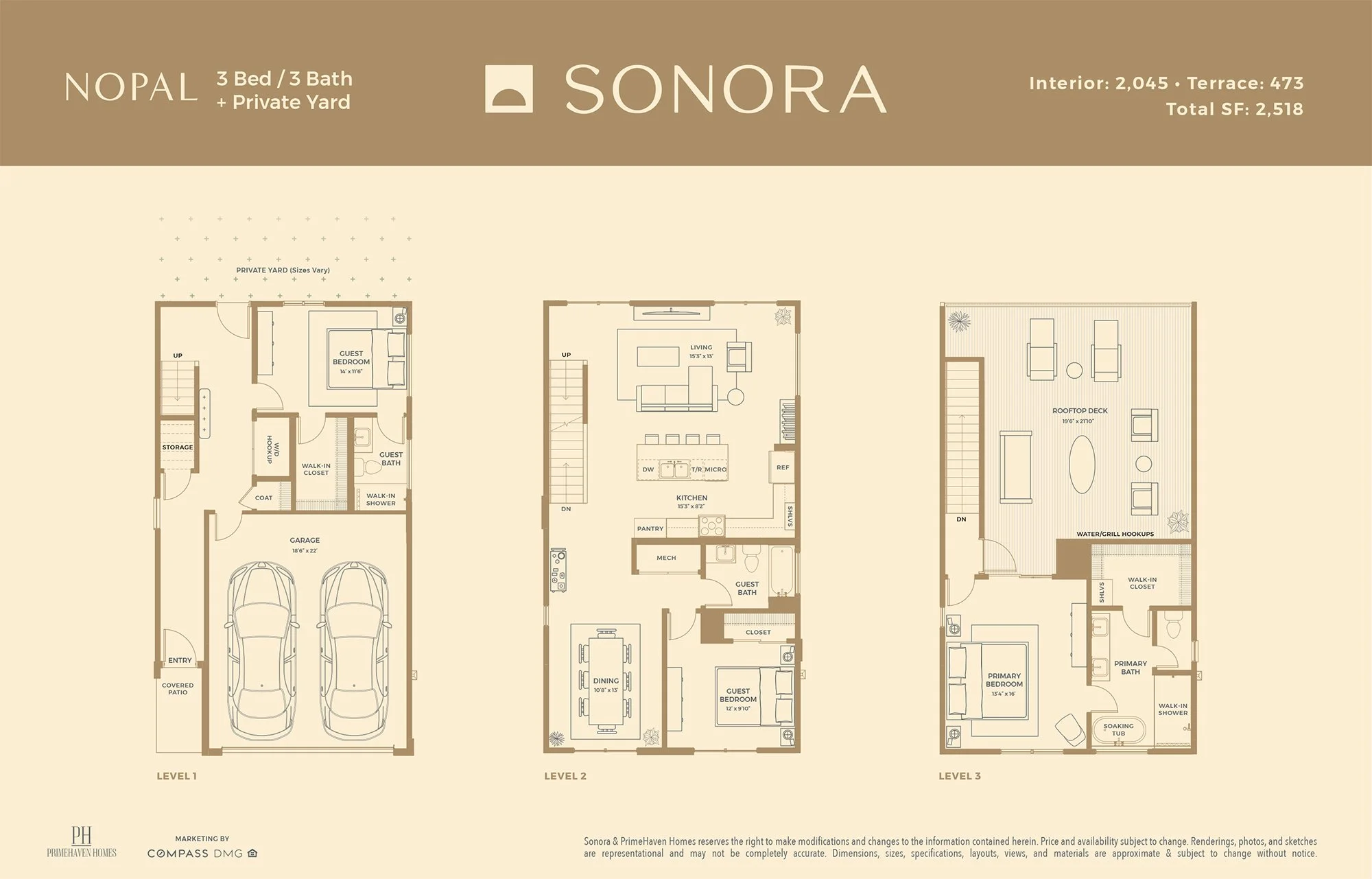 Floor Plans — SONORA North Austin