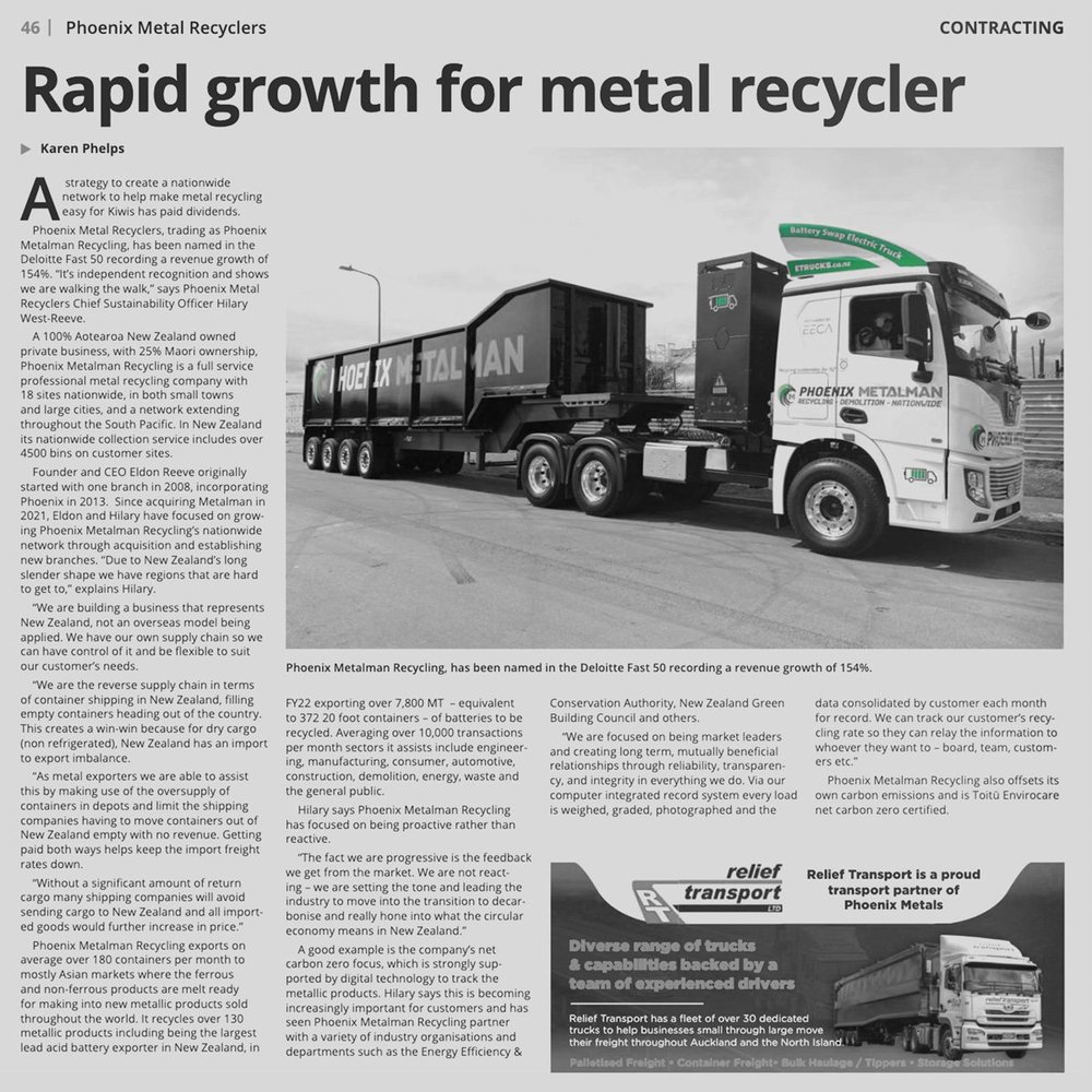 News — Phoenix Recycling Group | Scrap Metal Dealers & Recyclers