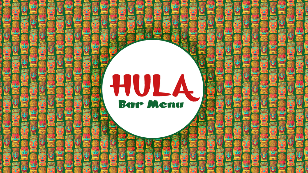 Cocktail Menu — Hula Manchester