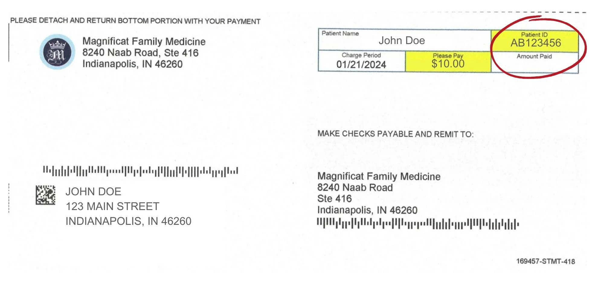 Billing Information | Magnificat Family Medicine Indianapolis ...