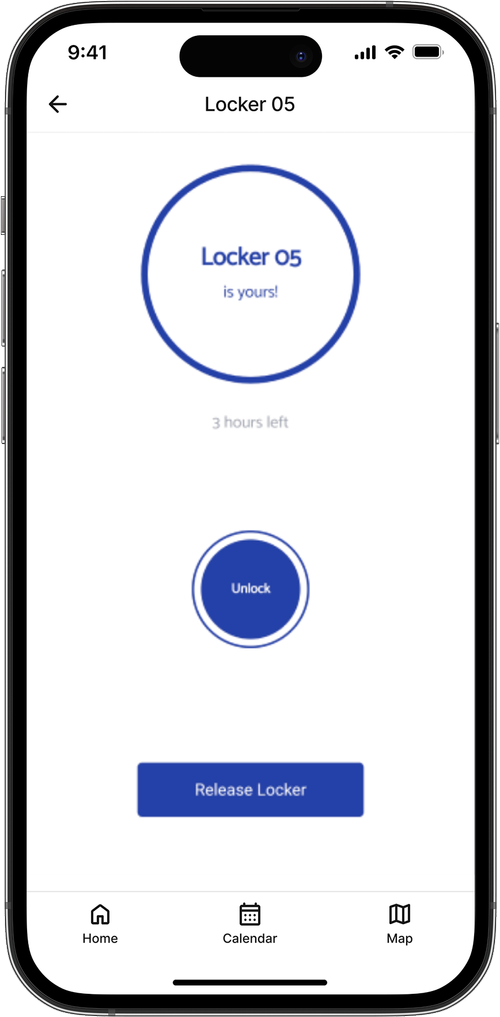Digital lockers for employees — MazeMap Workplace