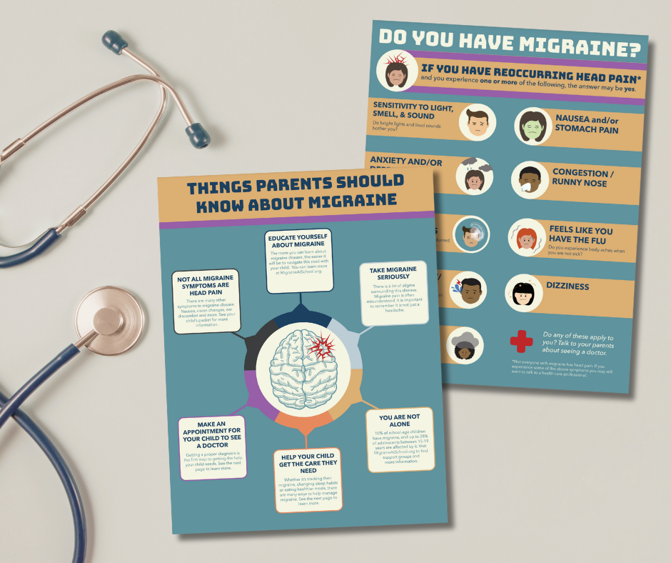 Migraine and Kids Health Care Providers' Resources — Migraine at School