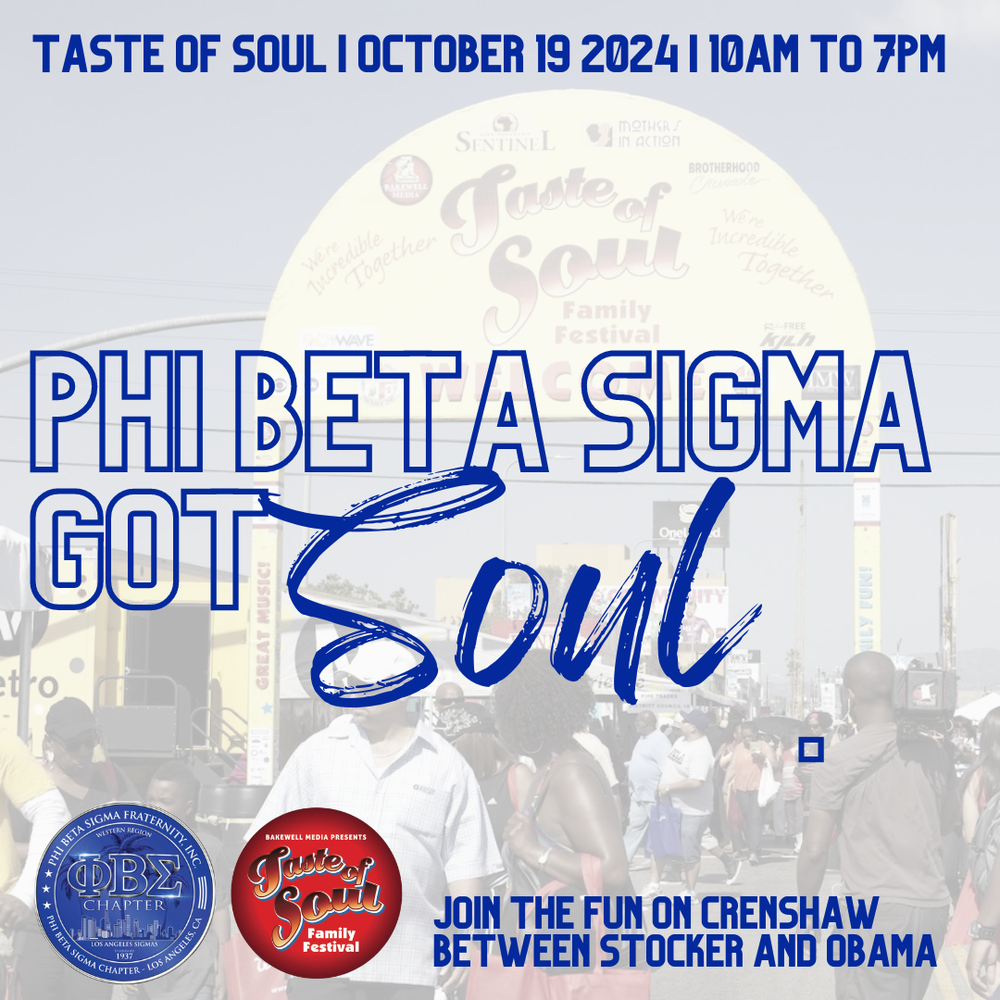 Taste of Soul — The Los Angeles Sigmas