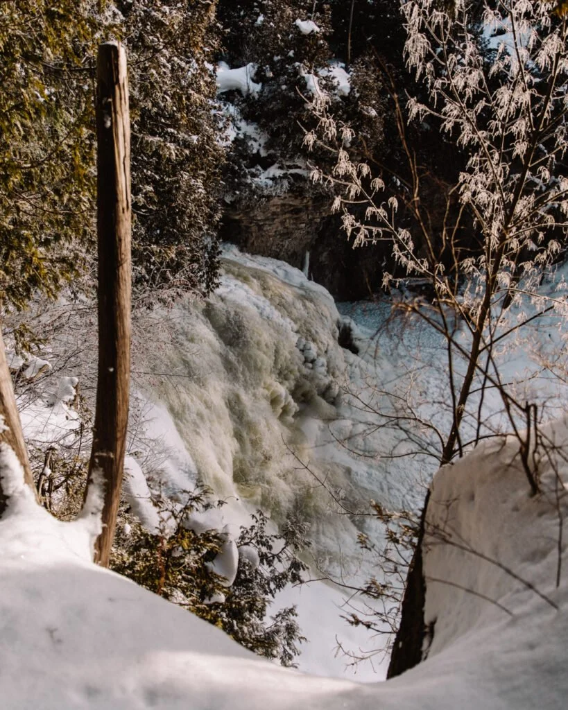 Check out these incredible Grey County Waterfalls in Winter | My ...