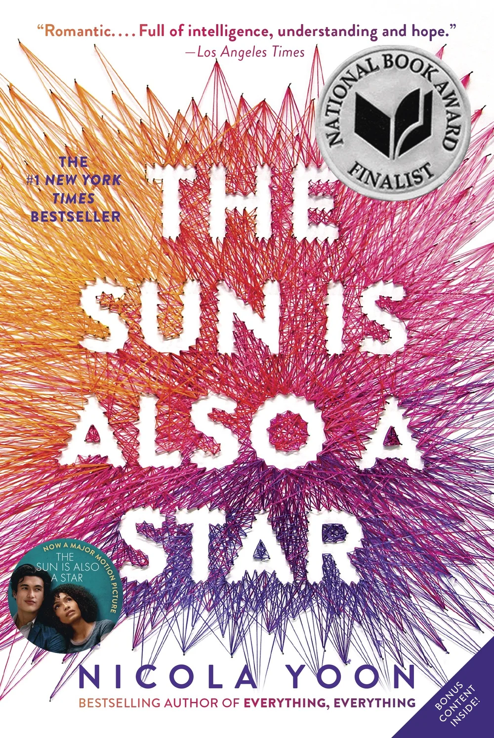 The Sun is also a Star book — Nicola Yoon