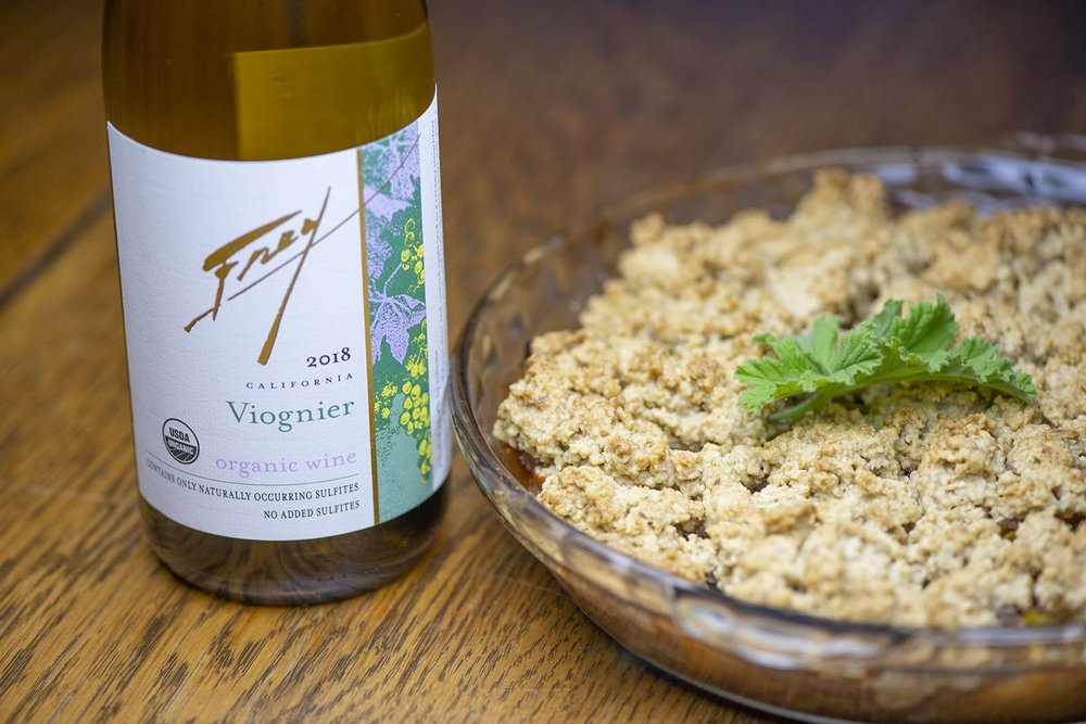 Maple Apple Crumble — Frey Vineyards