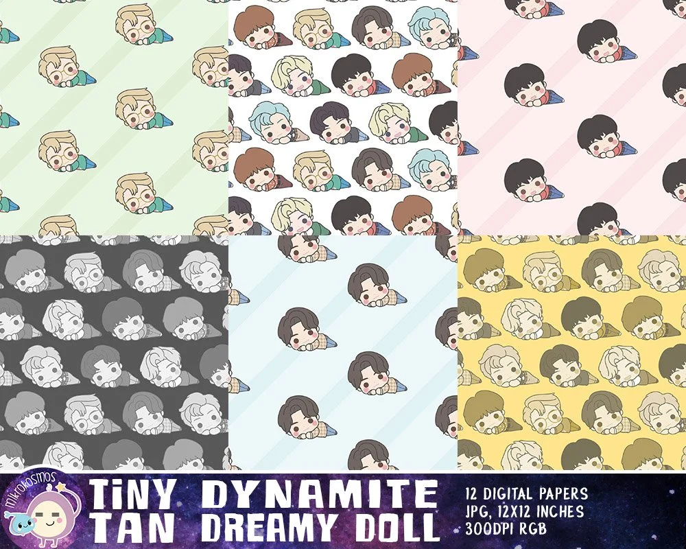 High quality BTS and Kawaii Printables Instant Download