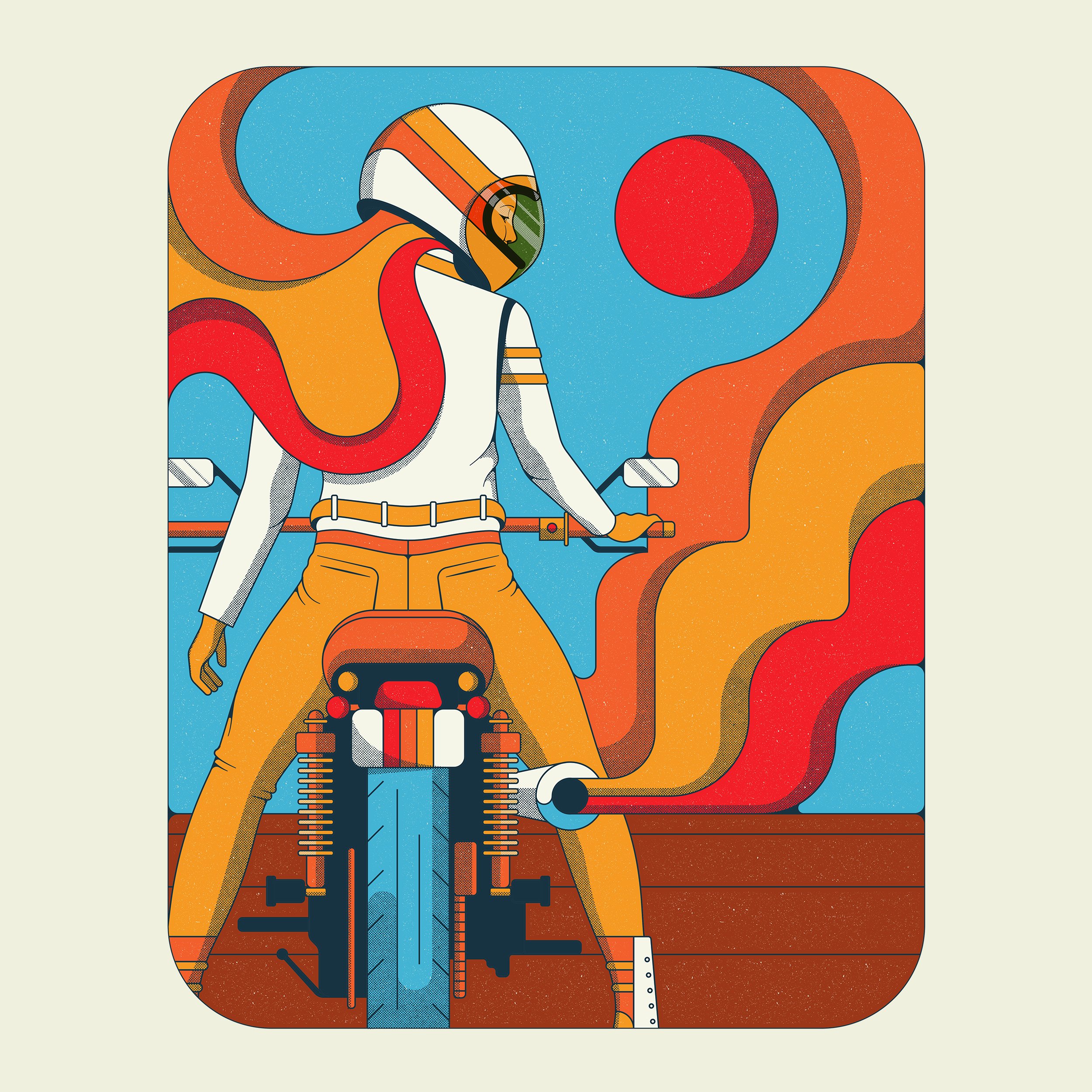 Retro Rider — Pavlov Visuals