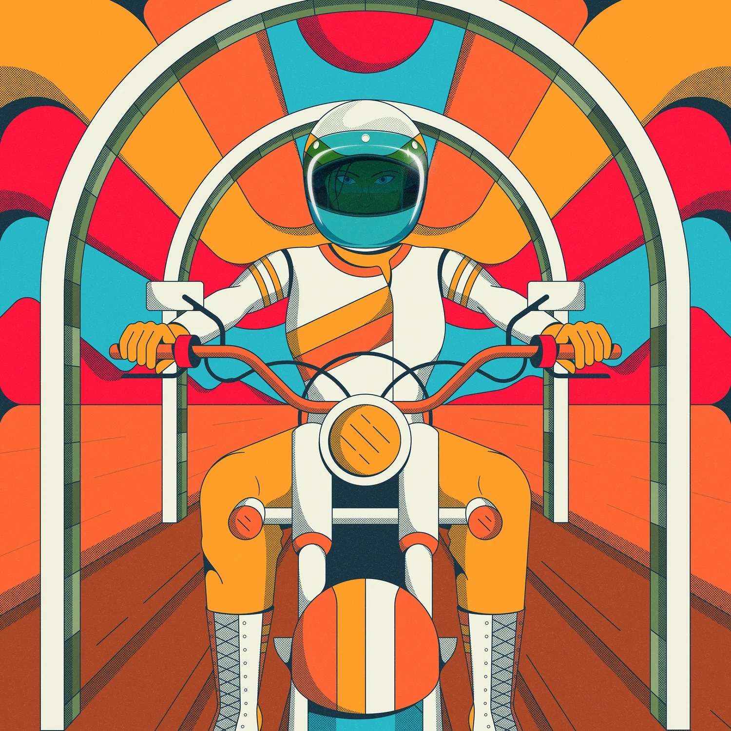 Retro Rider — Pavlov Visuals