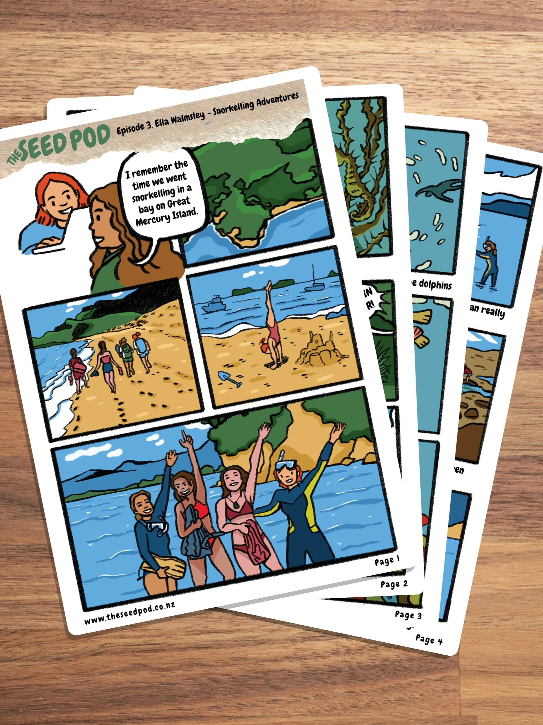Science Communication Comics — The Seed Pod