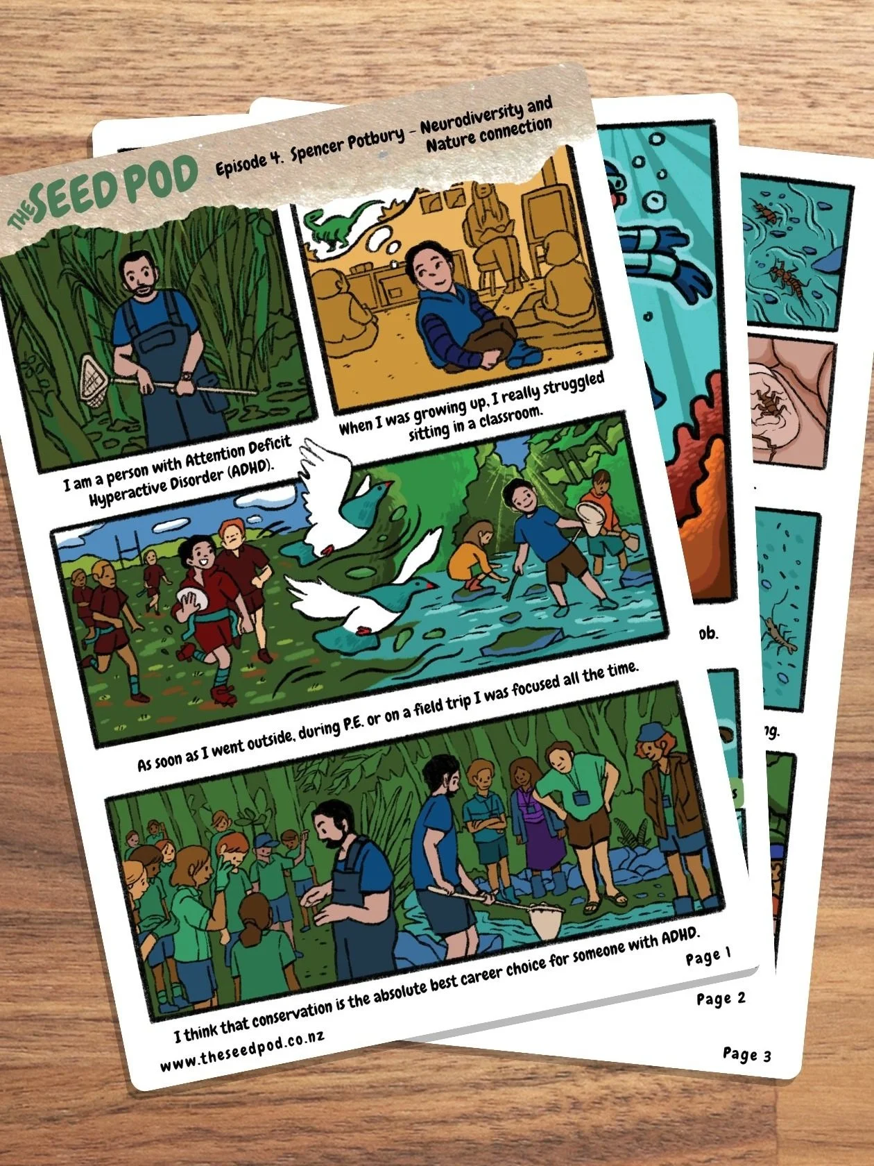 Science Communication Comics — The Seed Pod