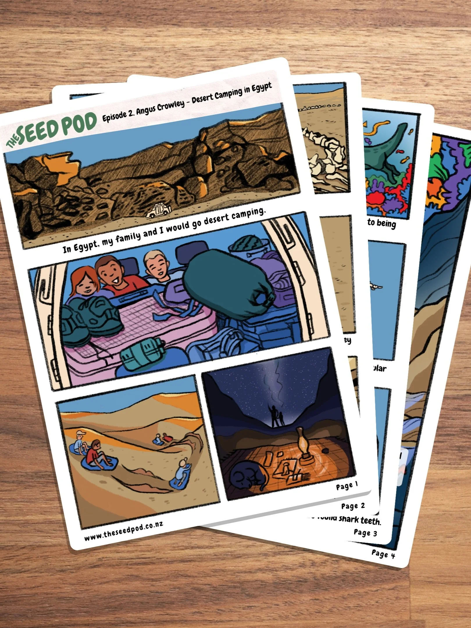 Science Communication Comics — The Seed Pod