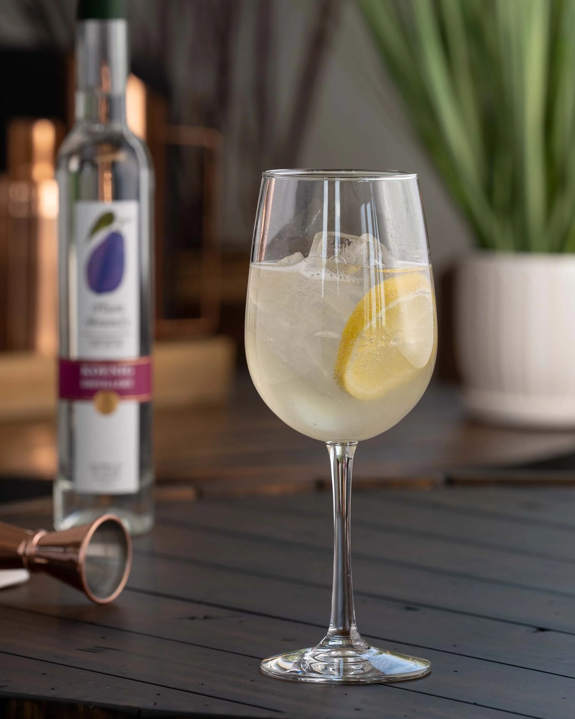 Plum Brandy Spritz — Koenig Distillery
