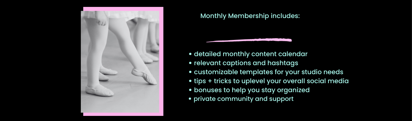 Dance Content Club | Your Ultimate Social Media Upgrade for Studios ...