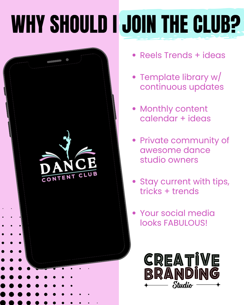 Dance Content Club | Your Ultimate Social Media Upgrade for Studios ...