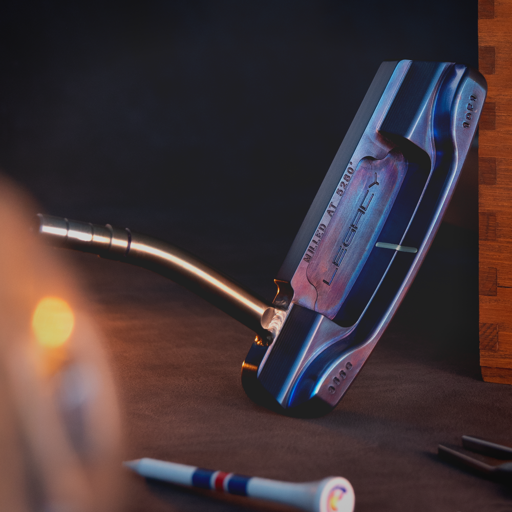Legacy Goods CNC Milled Custom Putters Crafted for Golf in Denver, CO.