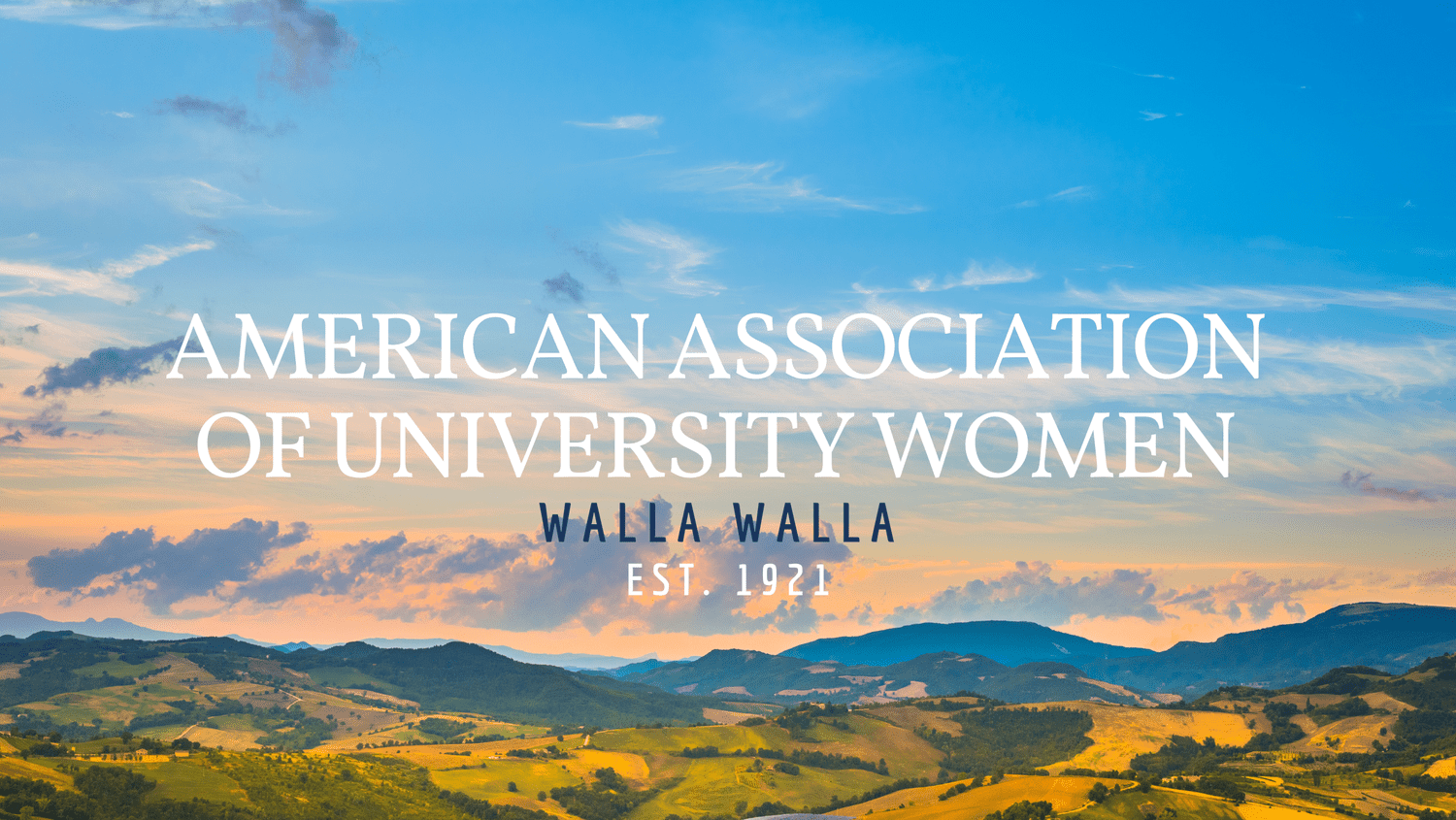 AAUW WALLA WALLA