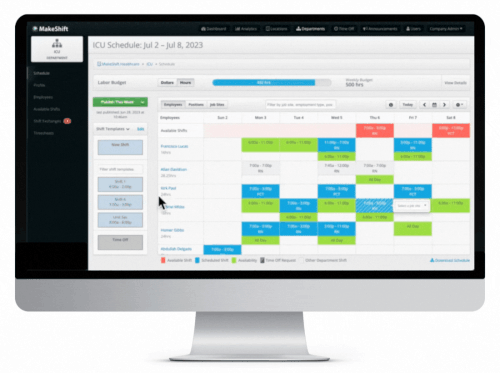 Benefits of MakeShift Scheduling Software | MakeShift