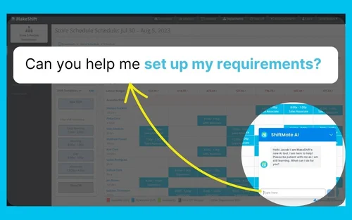 ShiftMate AI Staff Scheduling Software | MakeShift