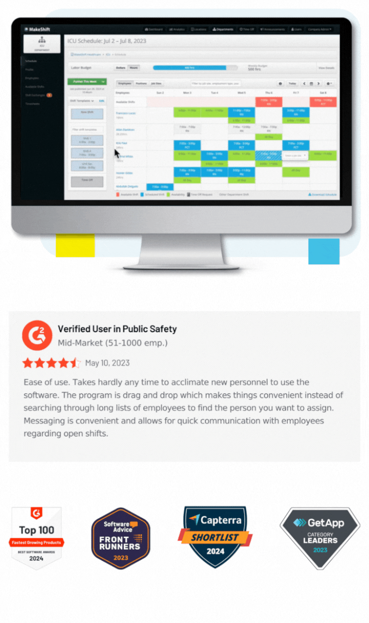 Free Employee Scheduling Trial | MakeShift | MakeShift