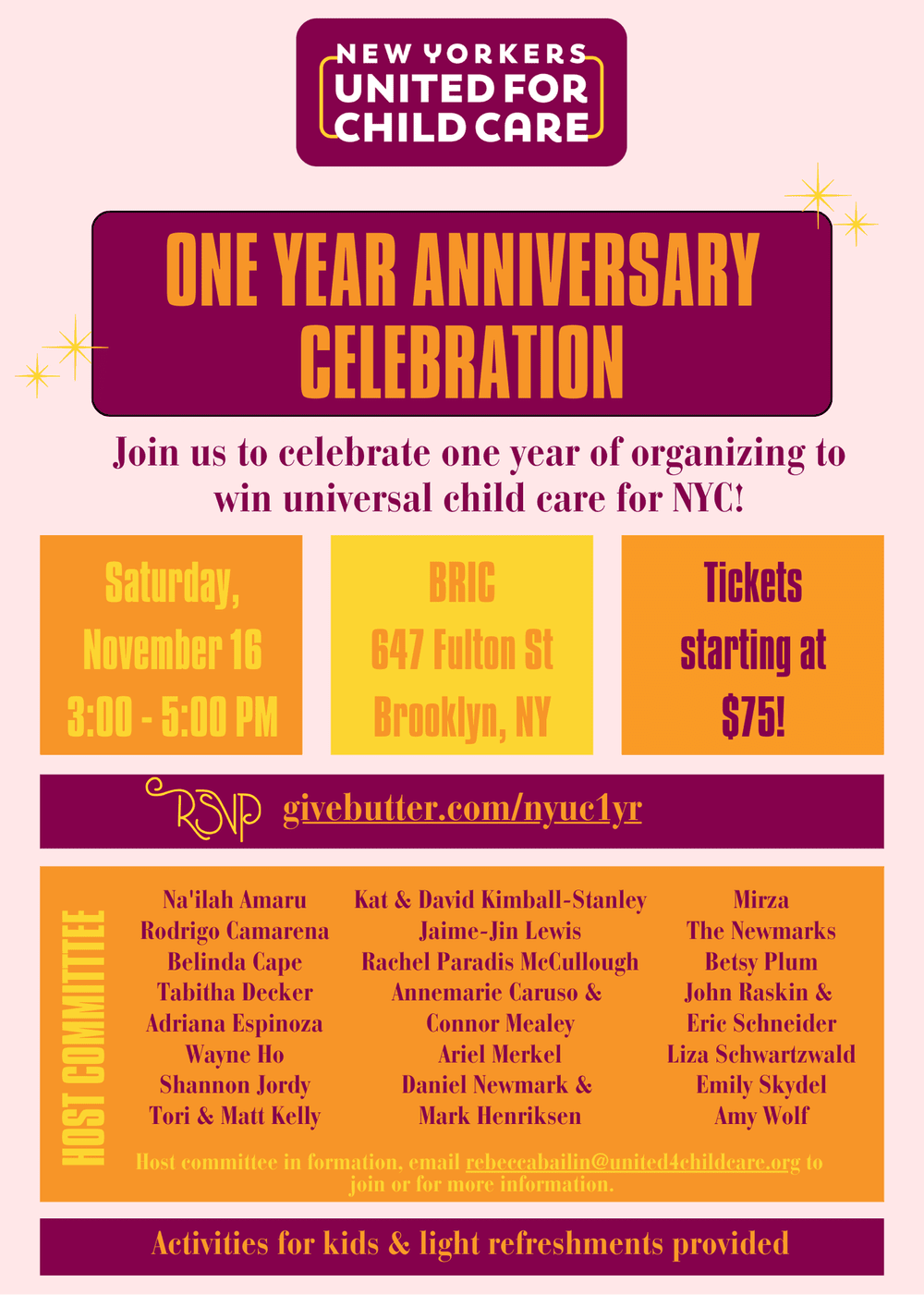 Events — New Yorkers United for Child Care