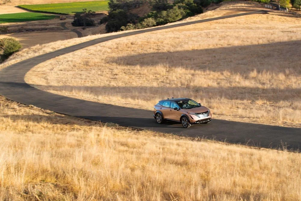 Towing and cargo with the Nissan ARIYA electric crossover SUV ...