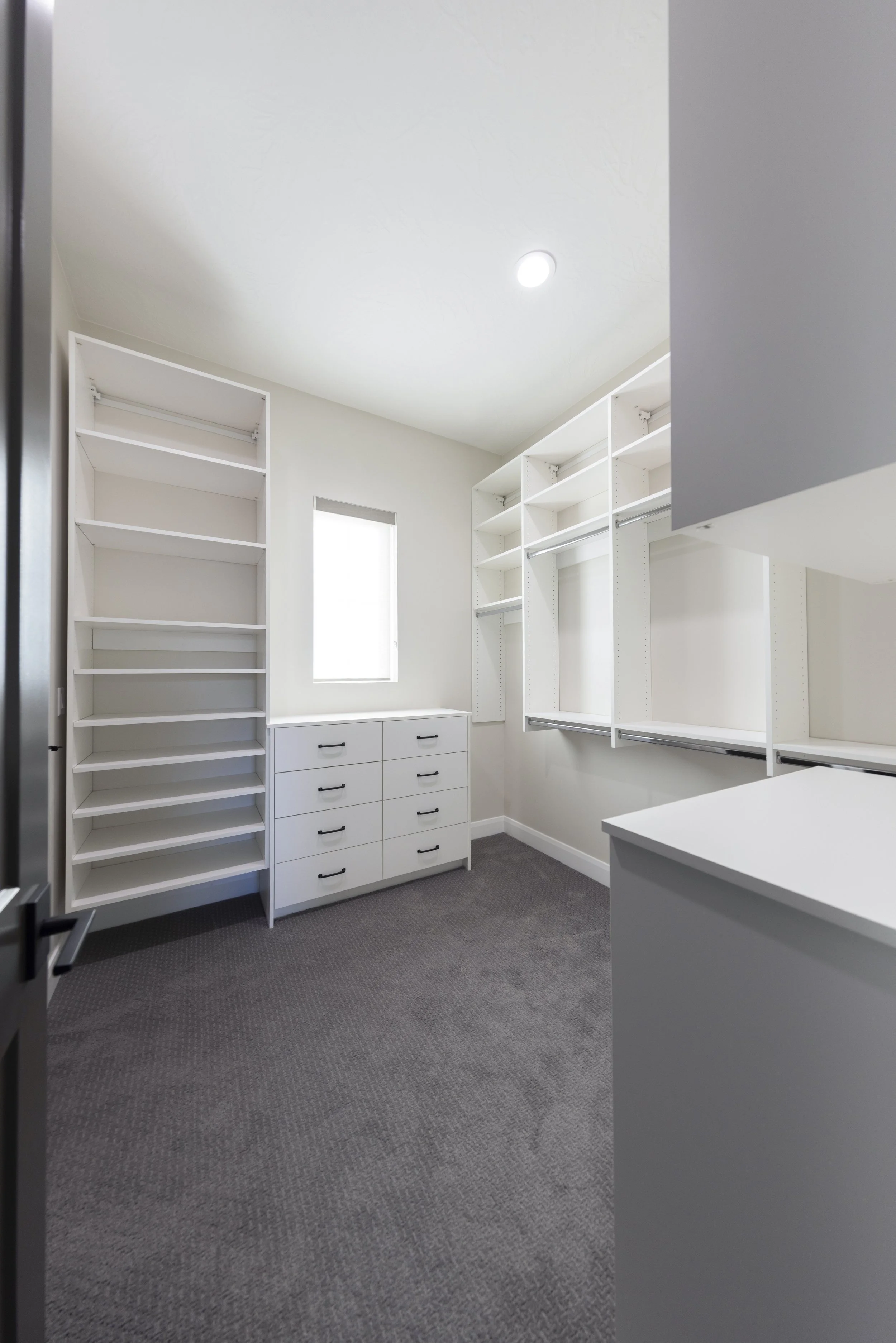 Custom Closets — Contemporary Closets and Cabinets