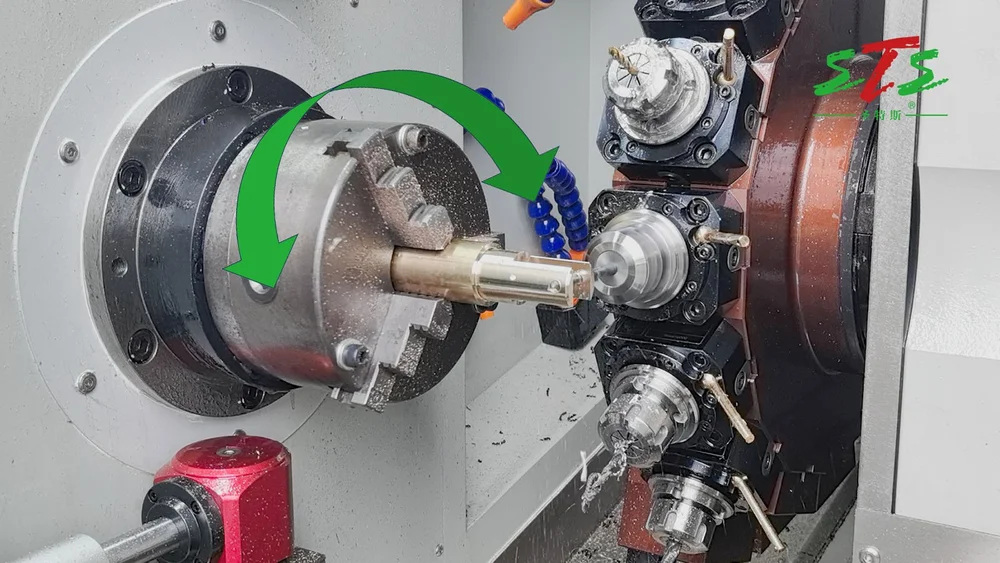 The Functionality of the C Axis in CNC Lathe — STS CNC