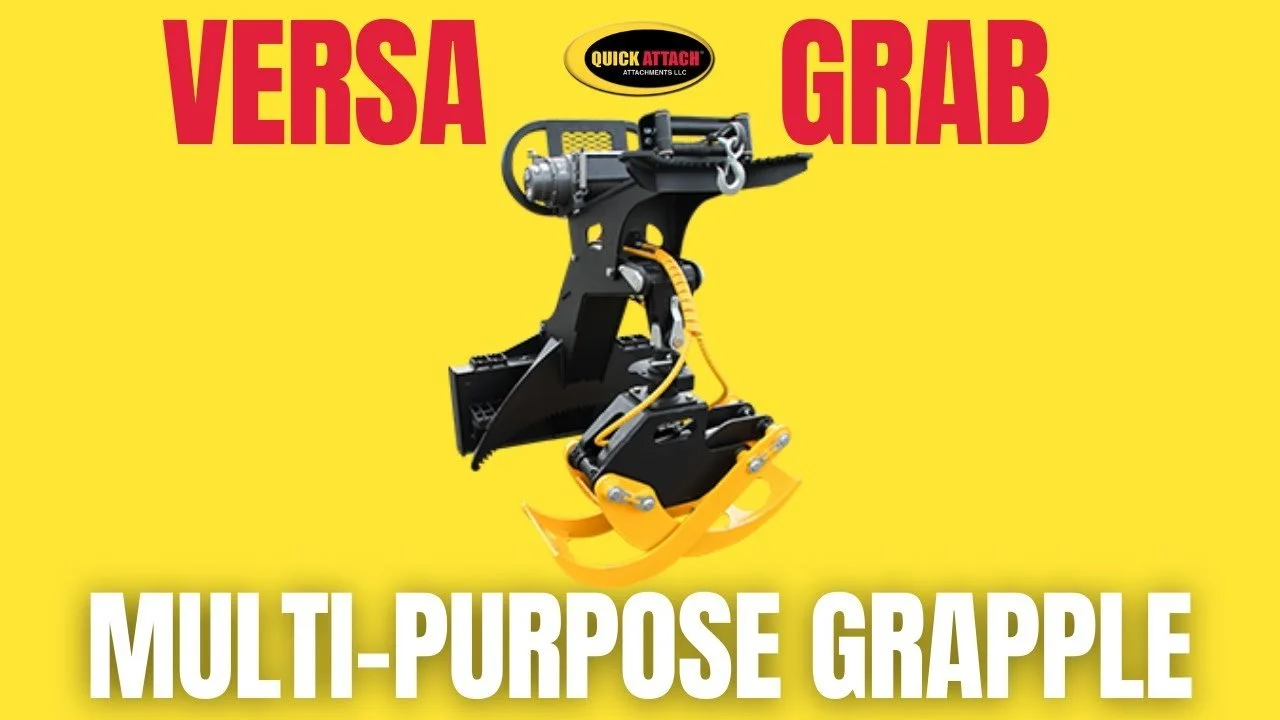 Skid Steer Knock Around Grapple | Versa Grab Multi-Purpose Grapple ...