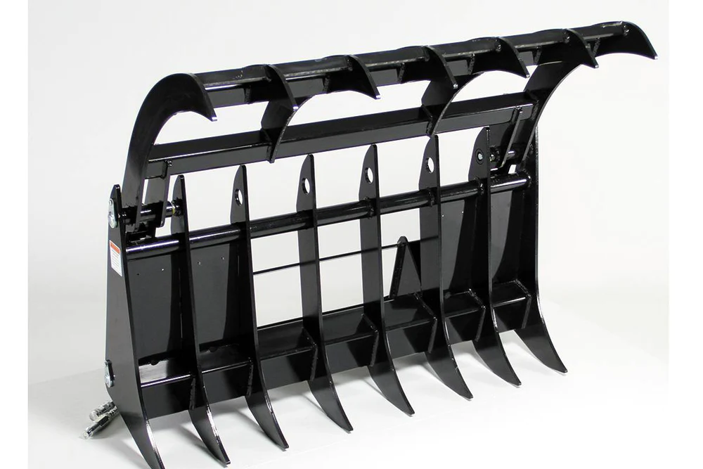 Skid Steer Grapple Rake — MME U.S.A