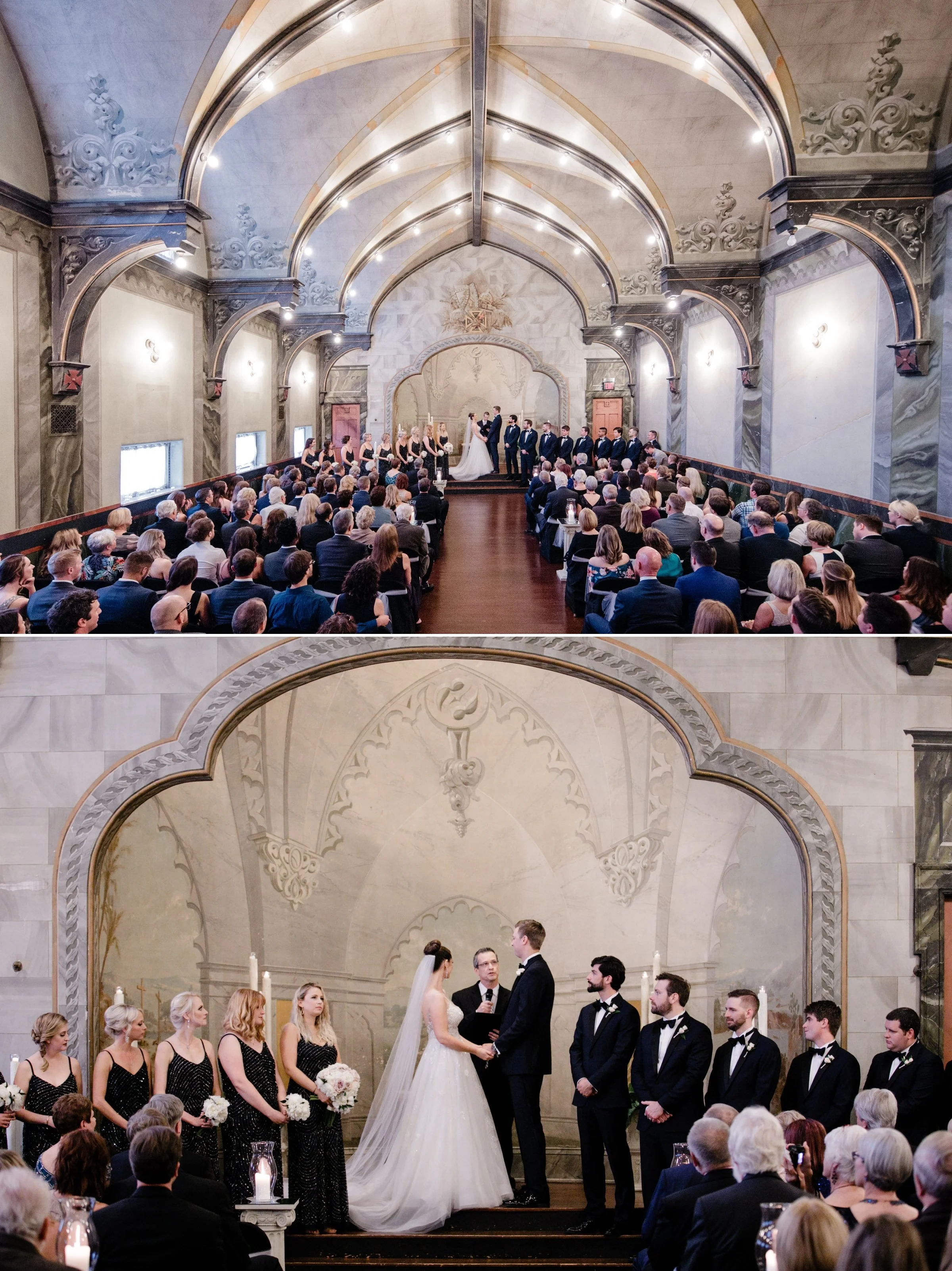 Columbus Athenaeum Large Theater Wedding - Nina and Ross — Professional ...