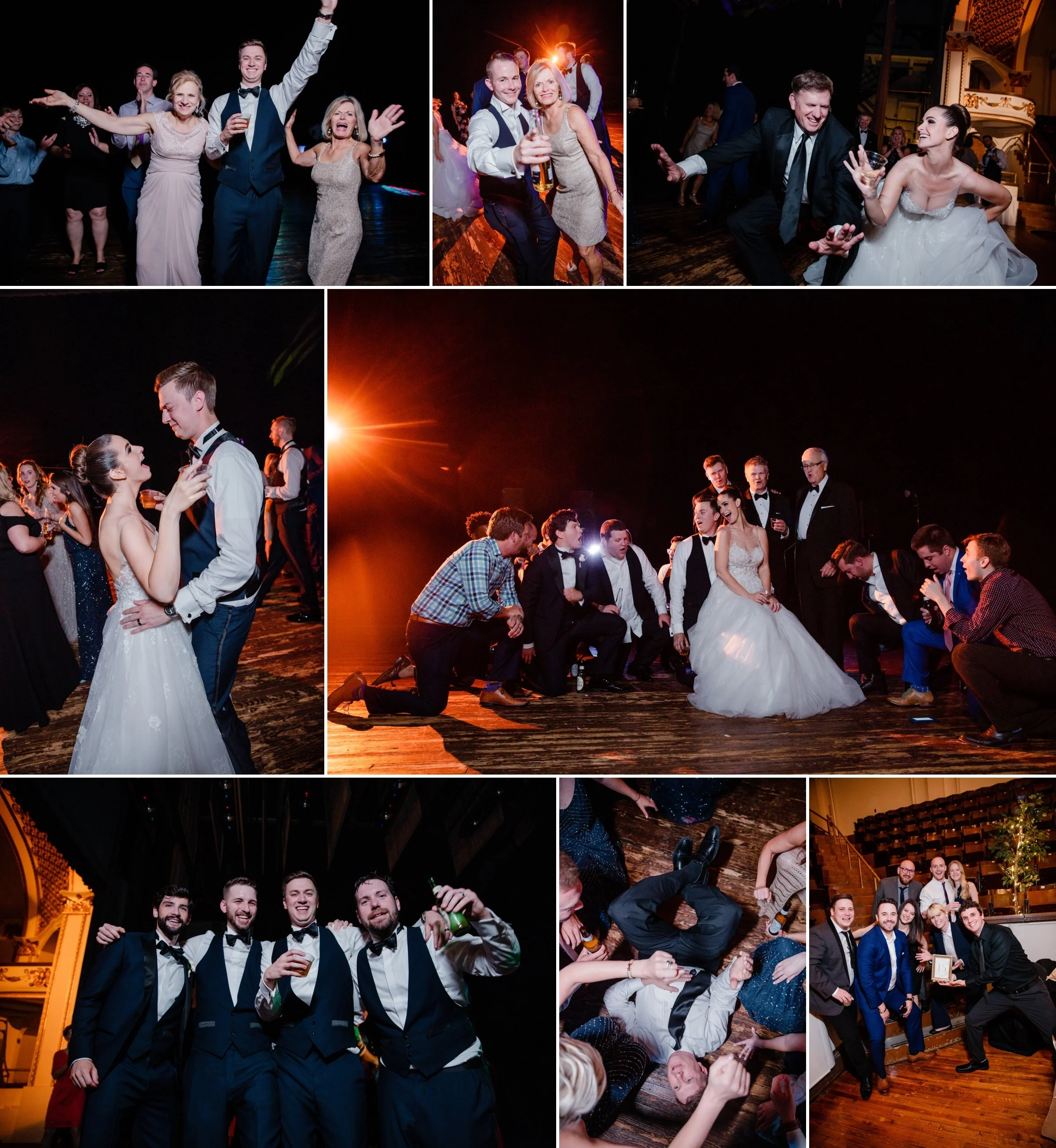 Columbus Athenaeum Large Theater Wedding - Nina and Ross — Professional ...