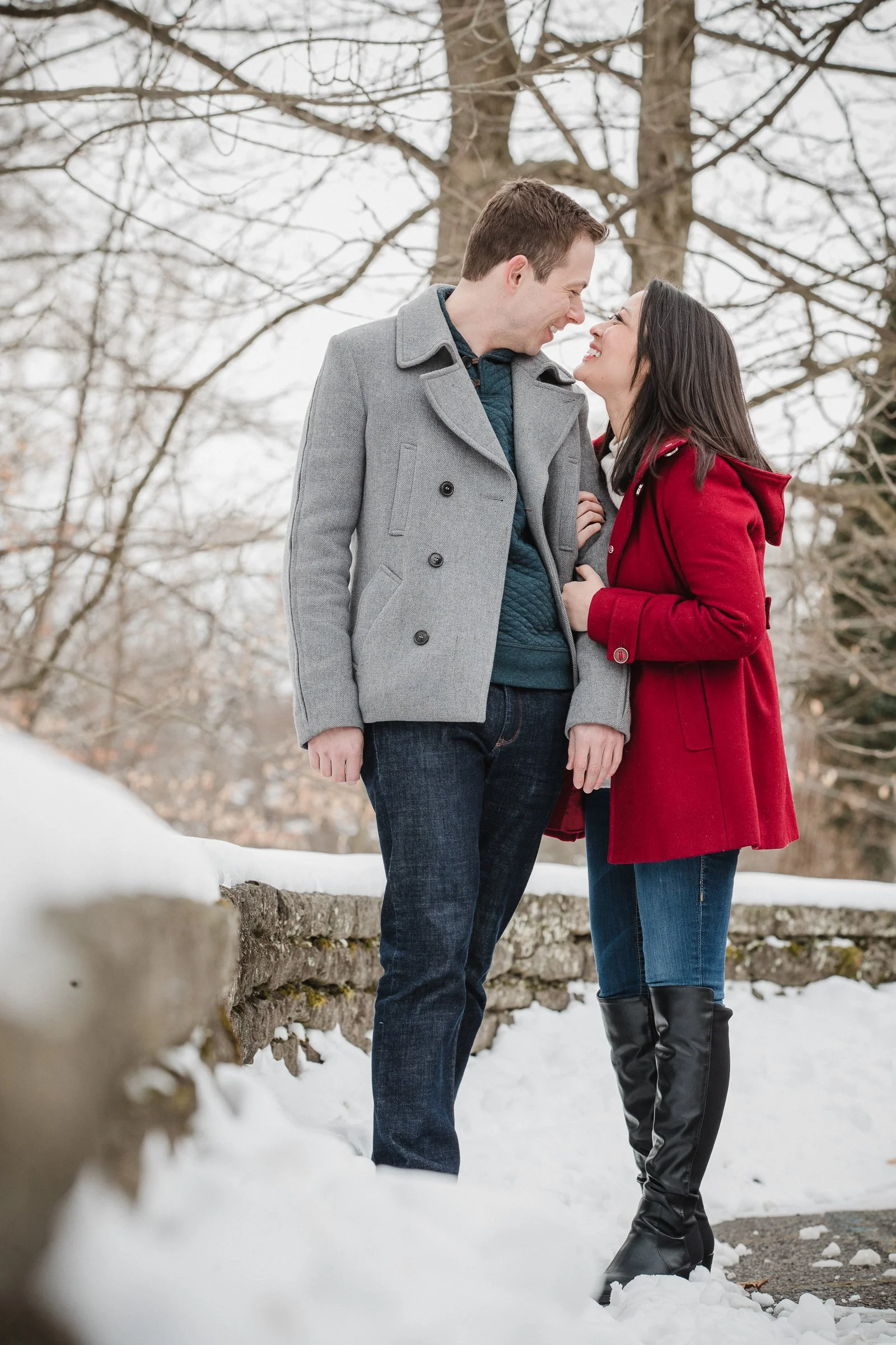 Kevin and Pam's Winter Engagement Photography — Professional ...