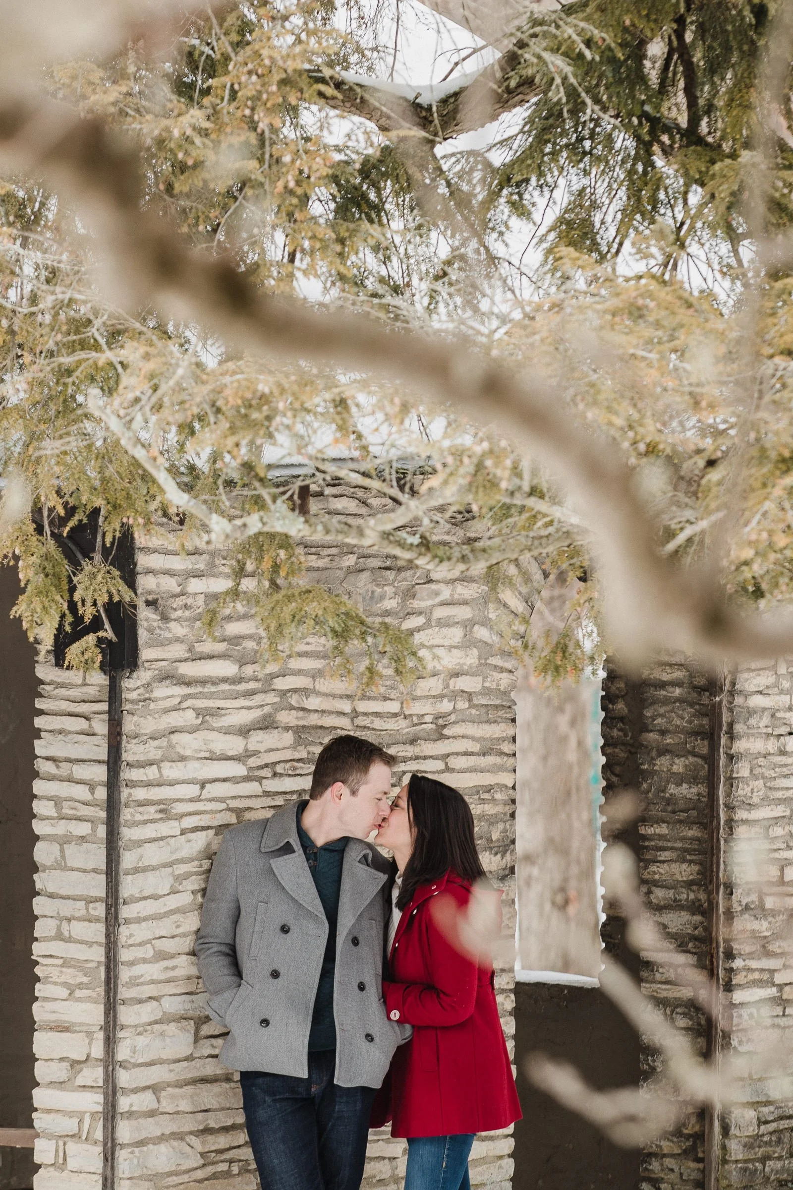 Kevin and Pam's Winter Engagement Photography — Professional ...