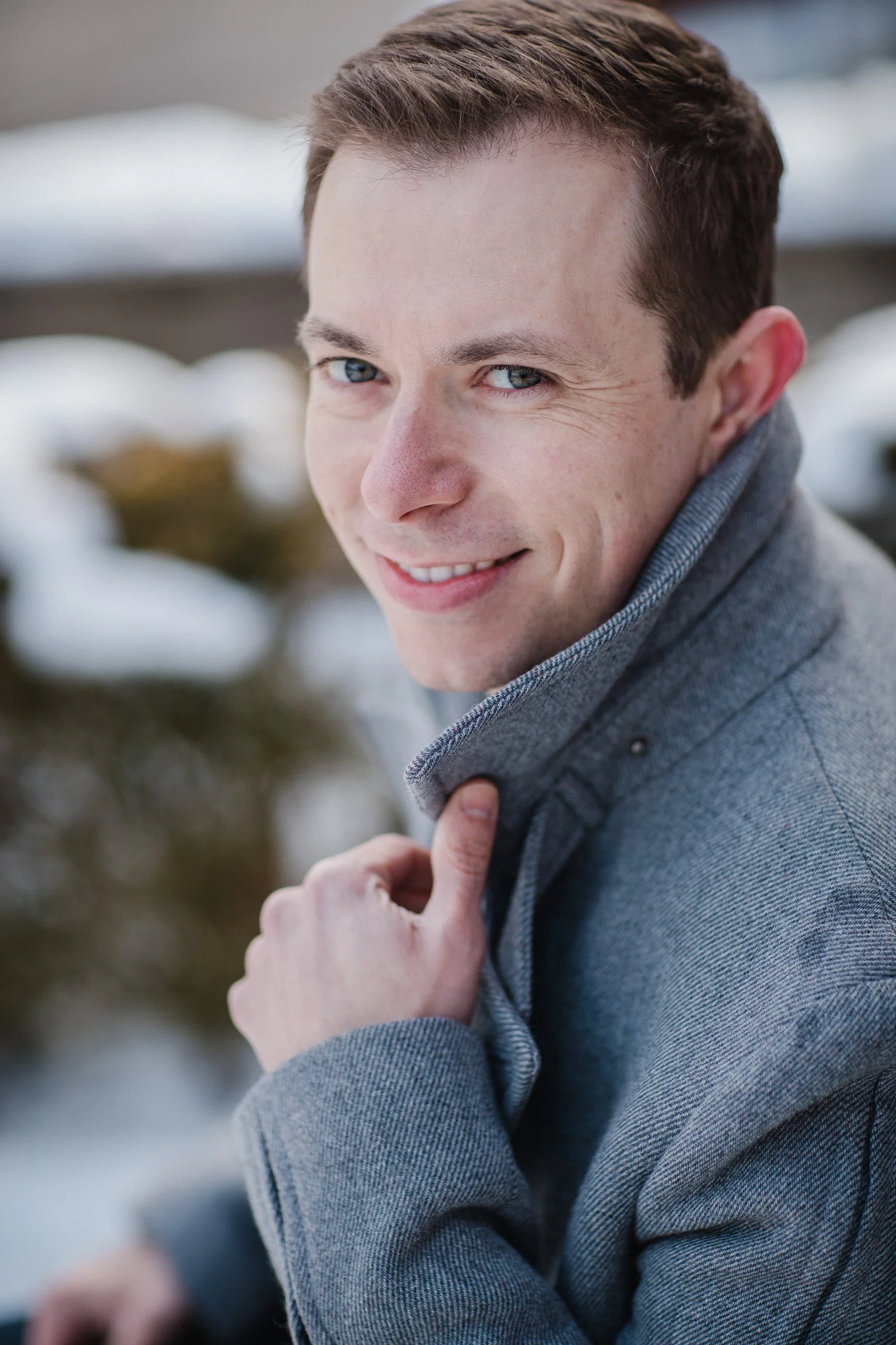 Kevin and Pam's Winter Engagement Photography — Professional ...