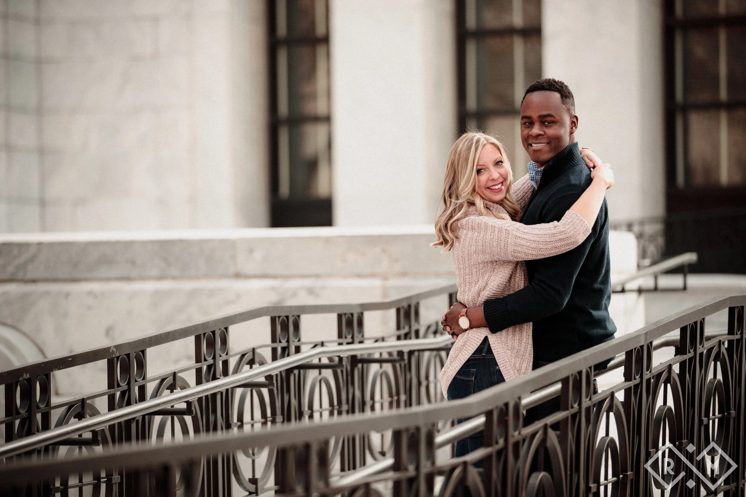 Downtown, Late Autumn Engagement Session - Wedding Photographer ...