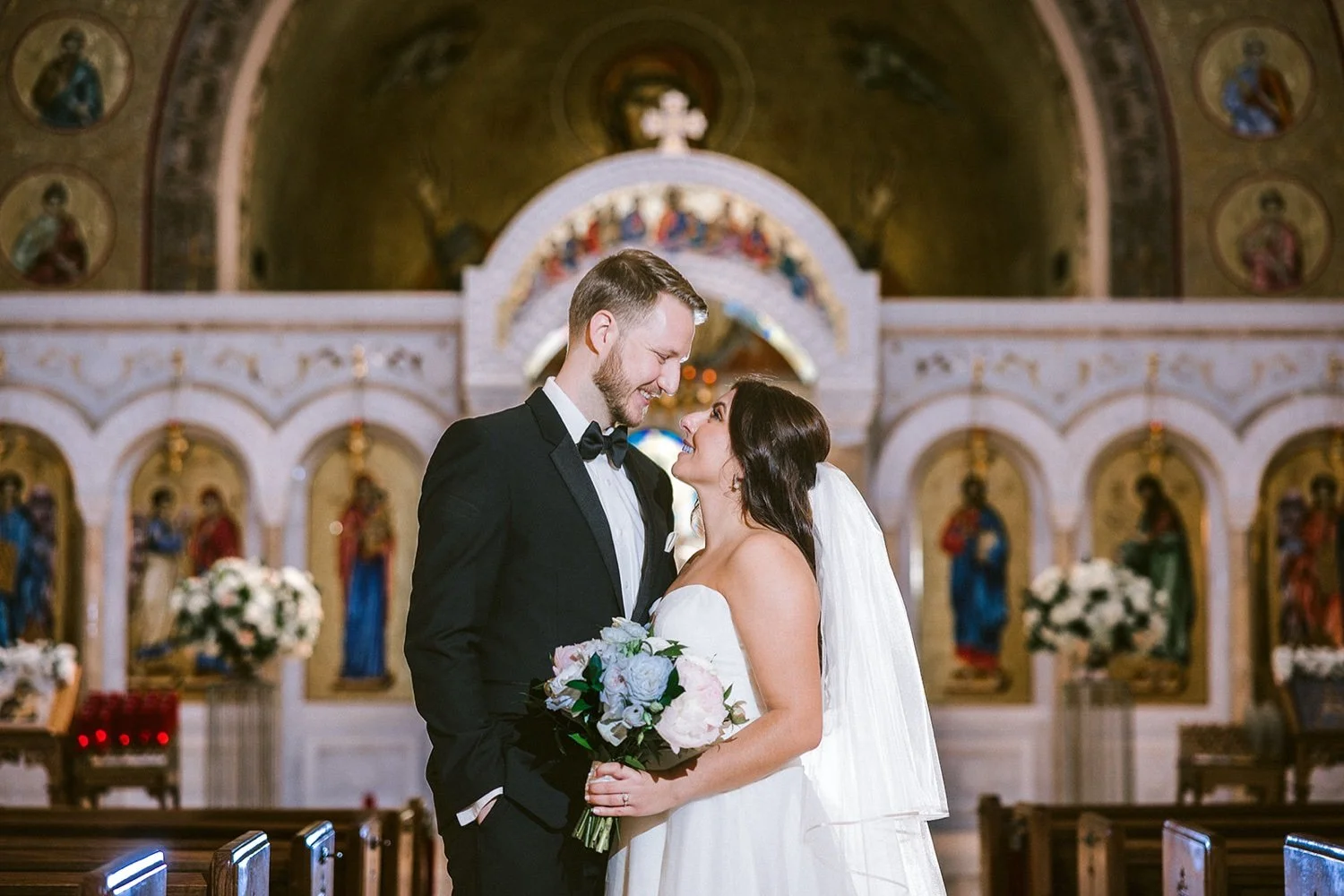 Anna-Maria And Travis’s Annunciation Greek Orthodox Cathedral Wedding ...