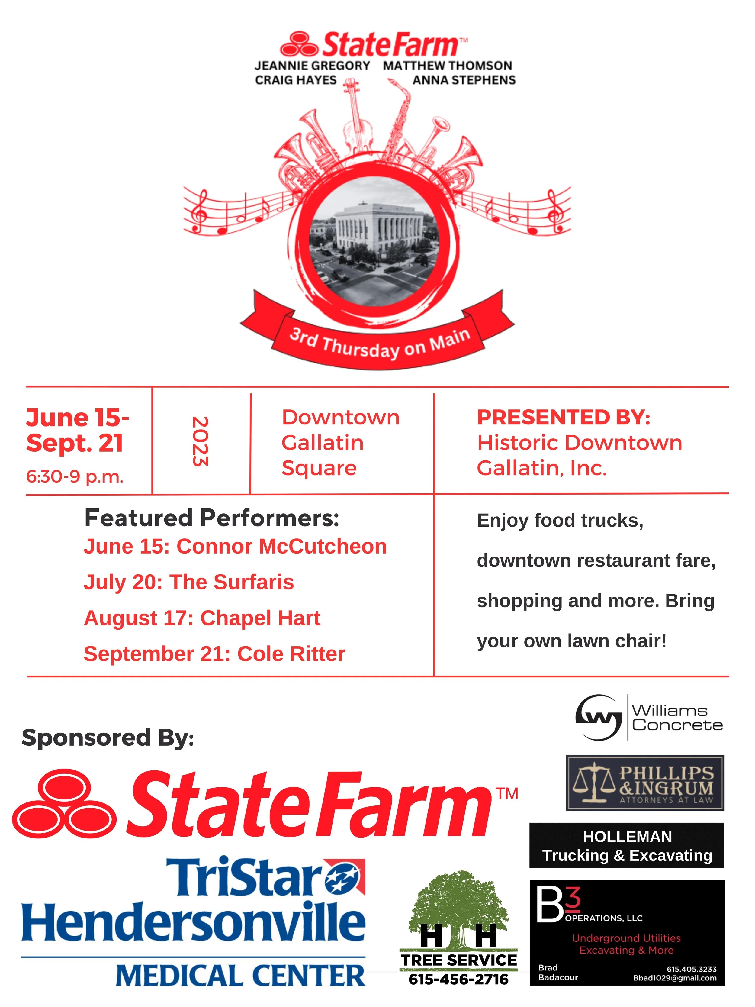 Third Thursday on Main — Historic Downtown Gallatin
