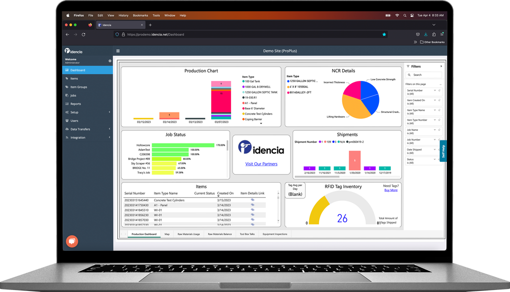 Product Data Tracking Software for the Construction Manufacturing and ...